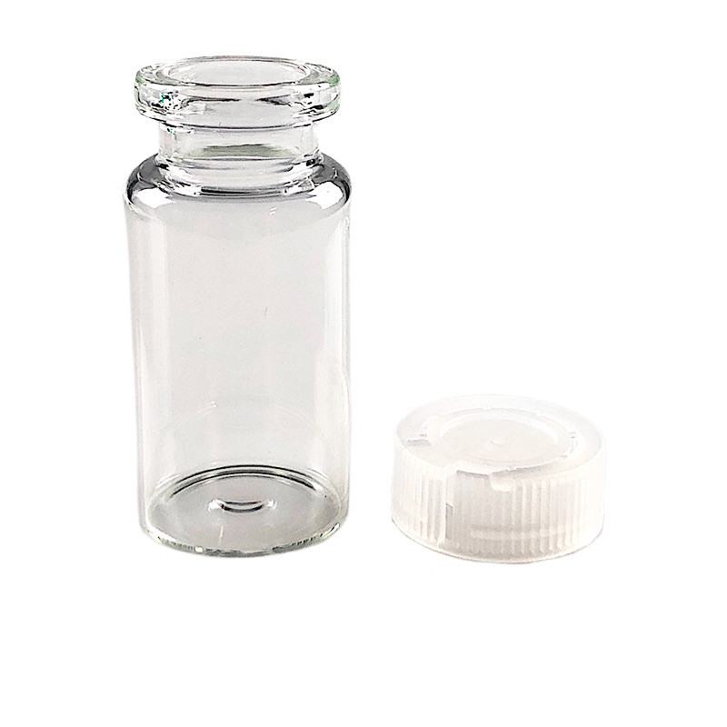 Flacons échantillon monodose 10ml avec capsule inviolable PE naturel